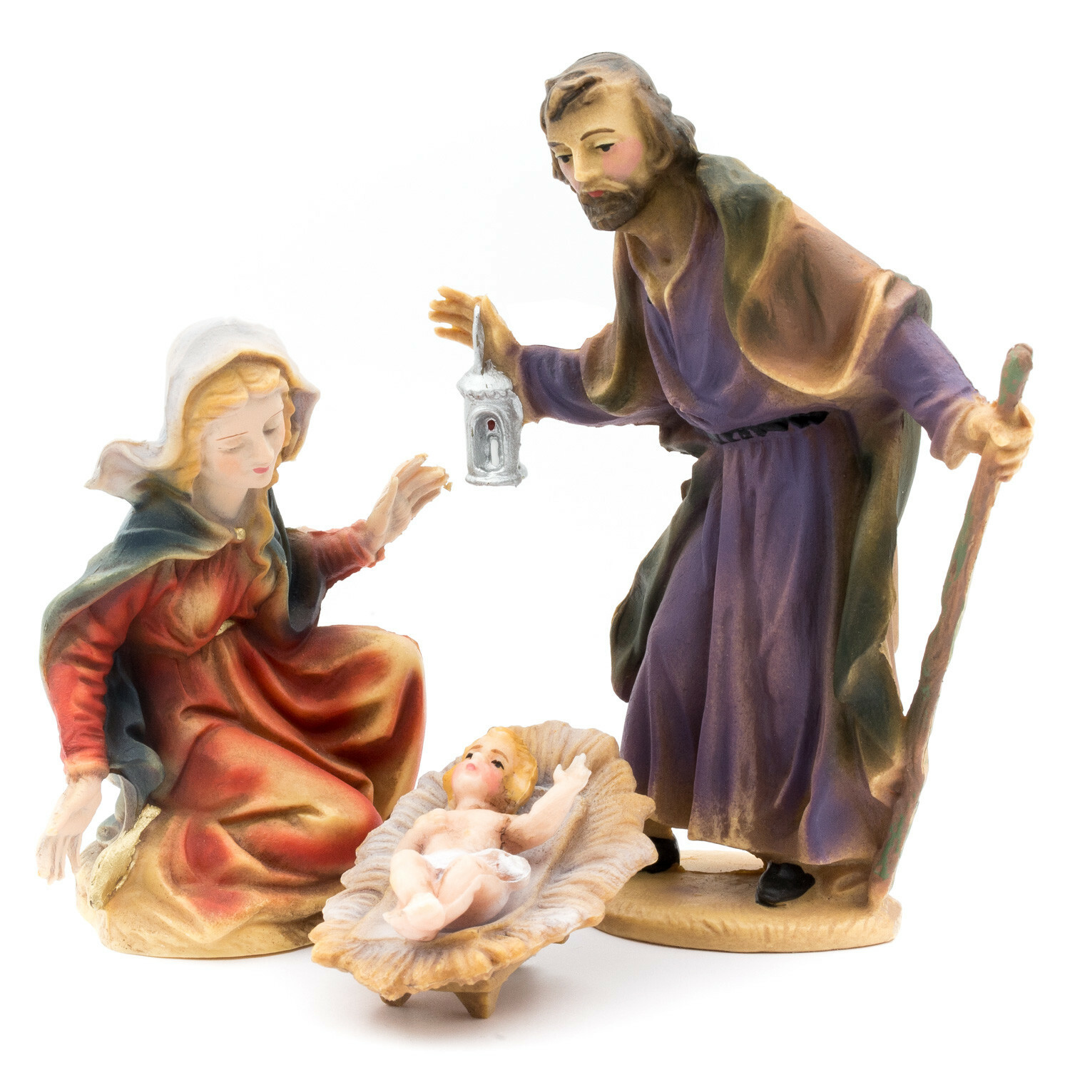 MAROLIN Nativity Figure Set, 12 pcs. (Plastic Material), 4.75 inch ...