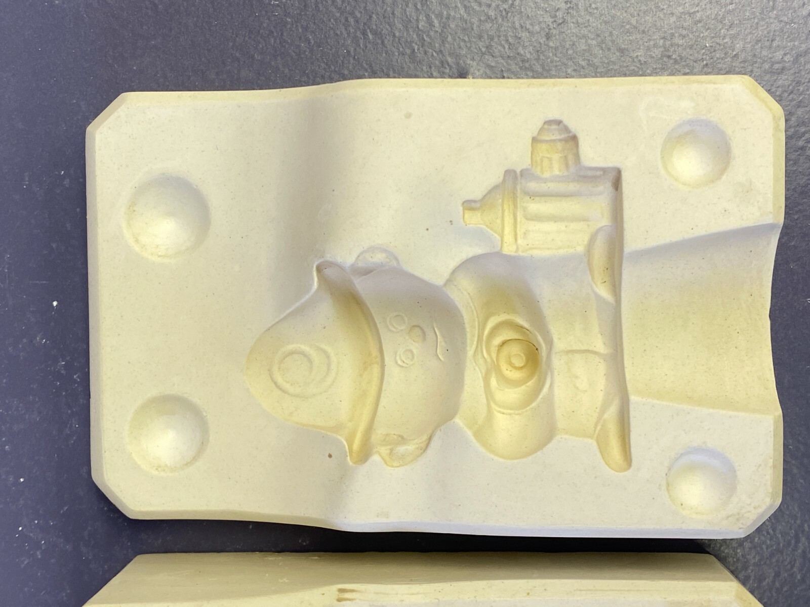 VINTAGE DUNCAN CERAMIC MOLD HM-112A GUM GUARDIAN- FIREMAN 1981 DUNCAN ...