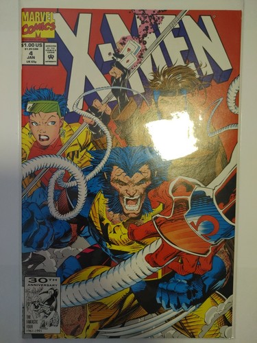 X-Men #4 - 1st App Omega Red - Jim Lee cover Marvel Comics 1991 | eBay