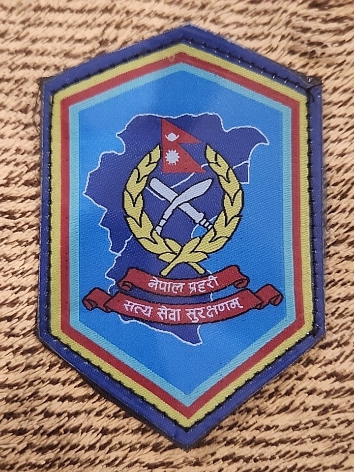 NEPAL 🇳🇵 POLICE SHOULDER PATCH SET- (5) KATHMANDU- RARE | eBay