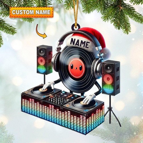 Personalized DJ Christmas Ornament, Gift for DJs and Music Lovers | eBay