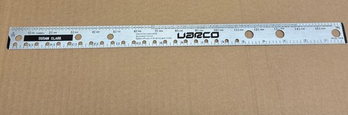 VTG Metal Ruler Double Sided Uarco Business Forms 16" L Inches ...