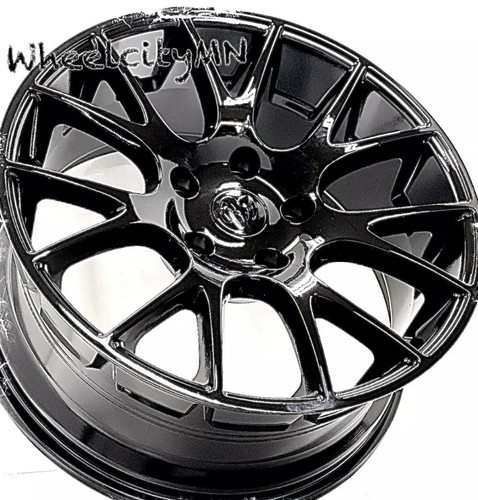 22 inch gloss black Dodge RAM Hellcat SRT OE replica wheels fit 2004 ...
