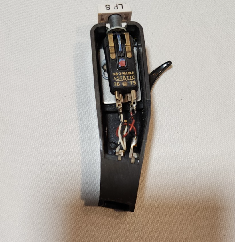 Vintage Lenco Headshell Model B 50 with Astatic stereo cartridge for 78 ...