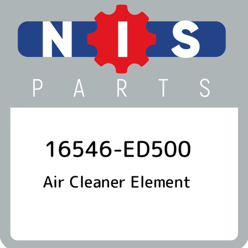 16546-ED500 Nissan Air cleaner element 16546ED500, New Genuine OEM Part ...