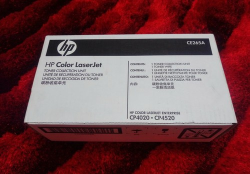 HP Toner Collection Unit CE265A for Hp Color laserjet CP4020 CP4520 ...