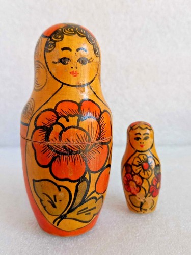Vintage Matroska Russian Traditional Tradiotoin Ukraine matrjoschka ...