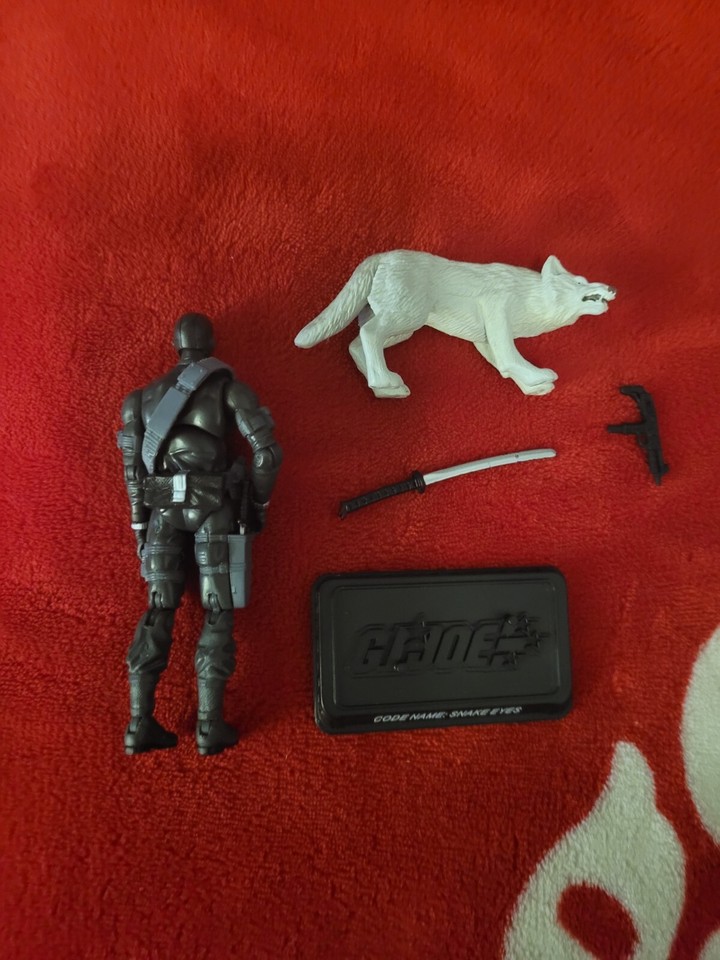 Modern GI Joe Action Figure 2007 Snake Eyes V29 Complete except FC | eBay