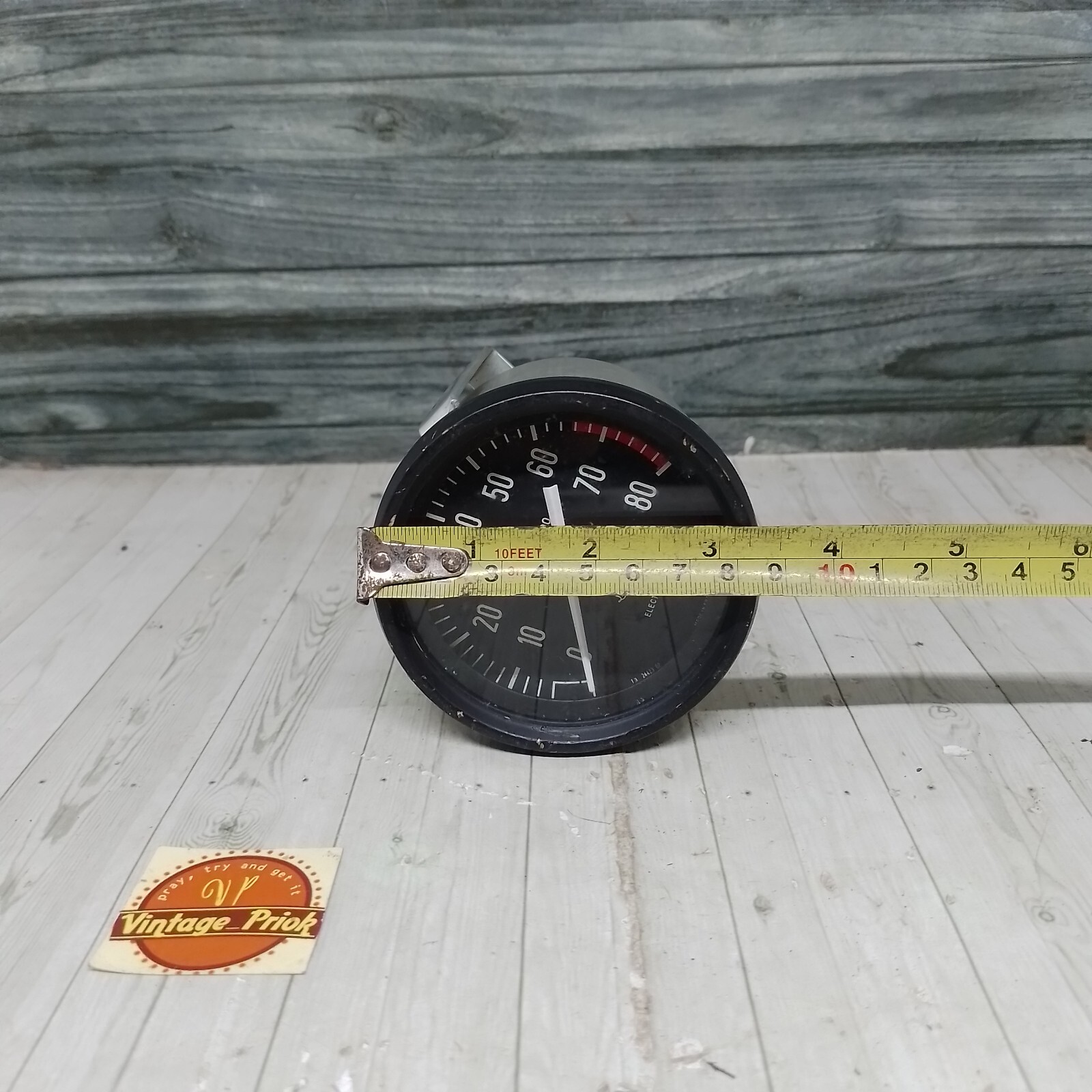 Vintage Jaeger Tachometer 12V Car Individual Gauges 310396 02 01 NOS | eBay