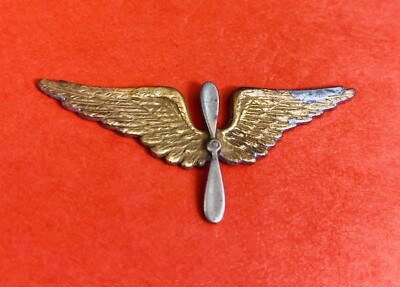 Original 1930s Pre-WWII US Army Air Corps Pilot Insignia Badge Wings ...