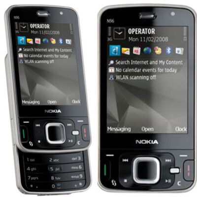 Original Nokia N Series N96 Mobile Phones Unlocked GSM/3G WIFI GPS 16GB ...