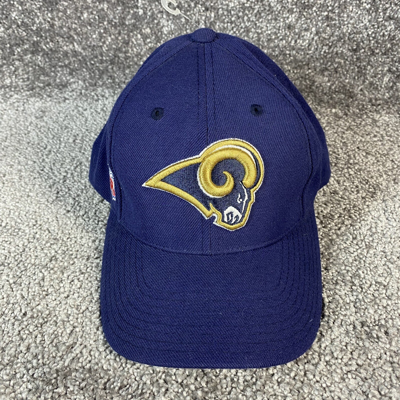 St. Louis Rams Hat Reebok Team NFL On Field Football Blue 2002 NOS NWT ...