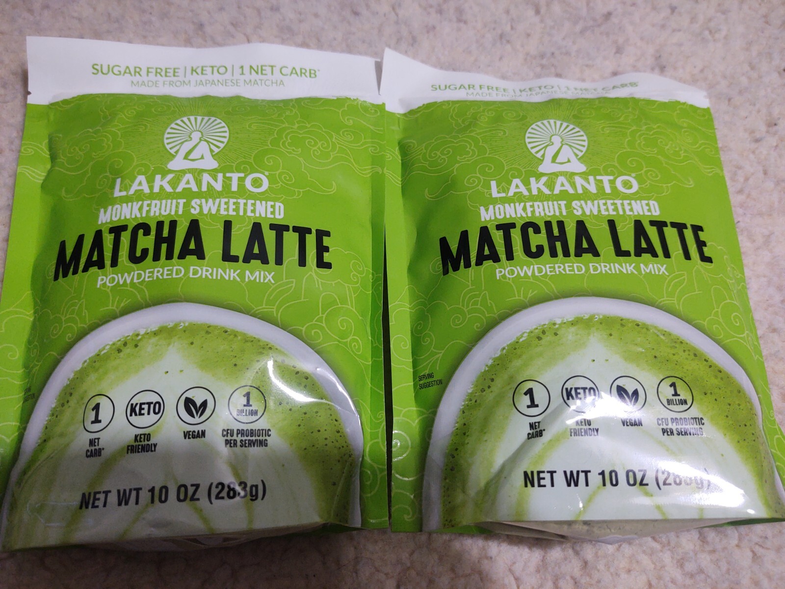 Lakanto Matcha Latte Drink 1 Net Carb 10 Ounce for sale online | eBay