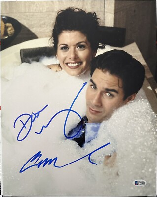 DEBRA MESSING SIGNED WILL & GRACE PHOTO 11X14 ERIC MCCORMACK AUTOGRAPH BAS COA 1 | eBay