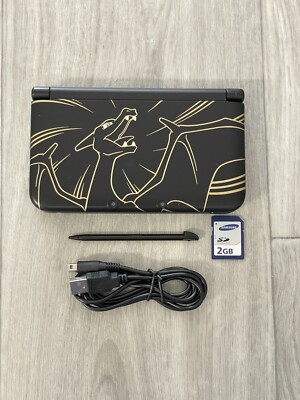 USA REGION Nintendo 3DS XL LL Pokemon Center Charizard Edition Console ...