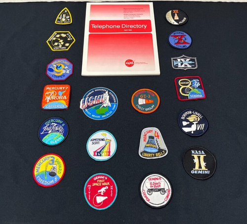 Authentic Vintage NASA Mission Patches Decal Very Early | eBay