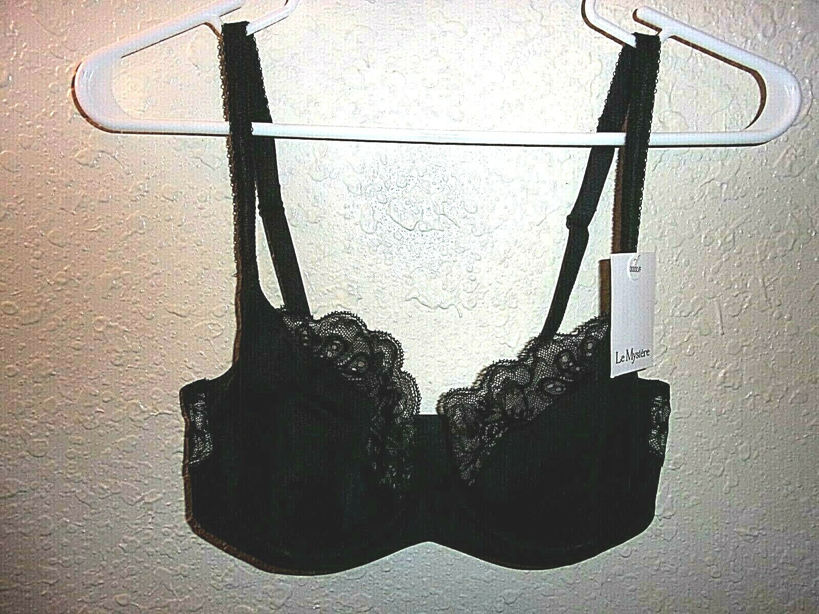 30DDD/F (US) Le Mystere Sophia Classic Underwire Demi Bra MSRP $62.00 ...