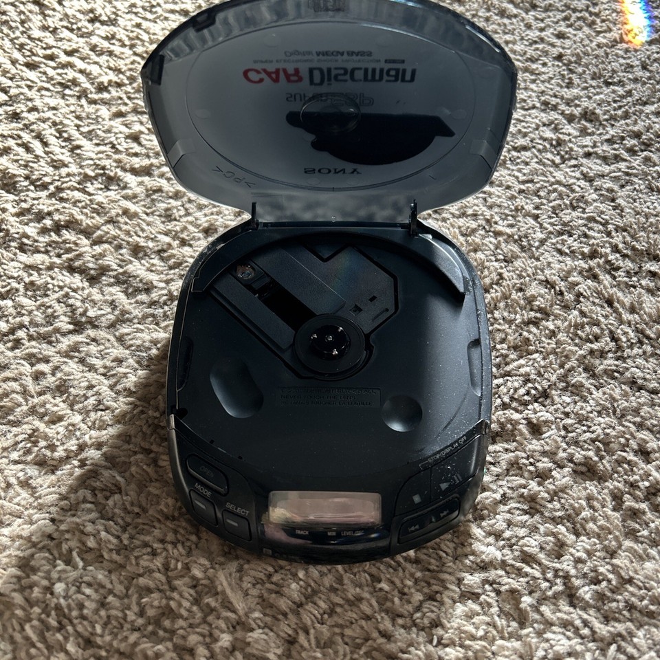 Sony Car Discman D-838K Super ESP CD Player Untested Walkman | eBay