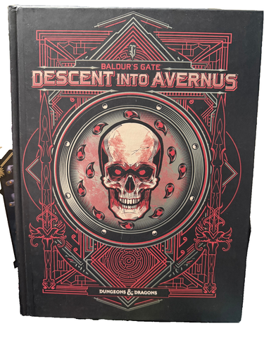 DUNGEONS AND DRAGONS BALDURS GATE DESCENT INTO AVERNUS BOOK ALTERNATE COVER! | eBay