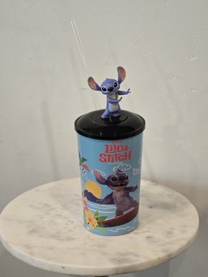 Amc Exclusive Lilo & Stitch Moovie Cup With Topper Straw and Lid In ...