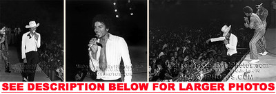 MICHAEL JACKSON DESTINY TOUR STAGE (3) RARE 8x10 PHOTOS | eBay