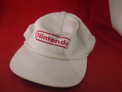 Nintendo NES Era Logo Hat Promotional Hat Promo Red & White Baseball ...