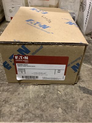 Eaton EDSCM21 Single Gang Device Body | eBay