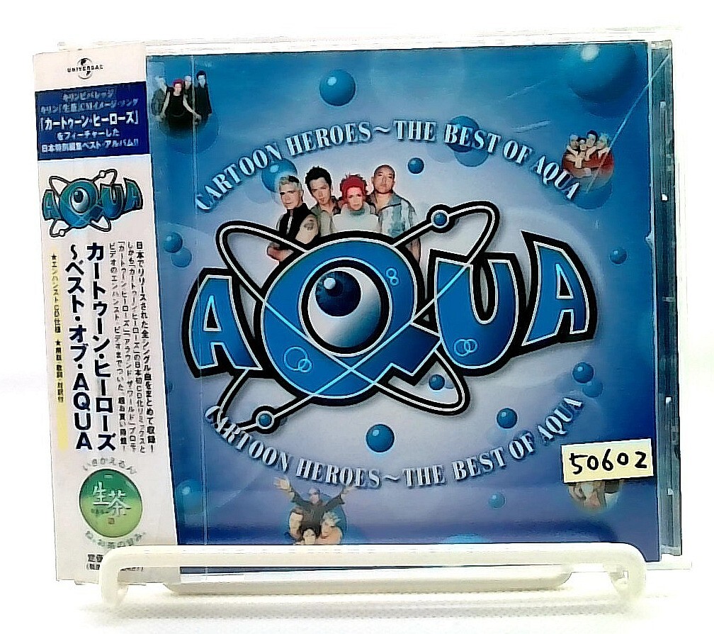 Cartoon Heroes - Best of Aqua [CD with OBI] Aqua/JAPAN/enhanced CD | eBay
