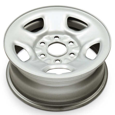 New Wheel For 2001-2007 Chevrolet Silverado 1500 16 Inch Silver Steel ...