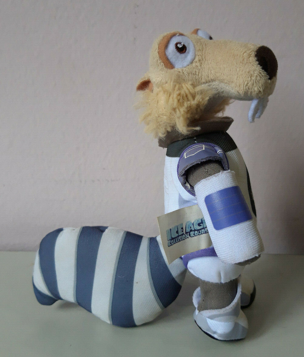 Ice Age Scrat Plush Stuffed Animal Soft Toy Space Astronaut Squirrel | eBay