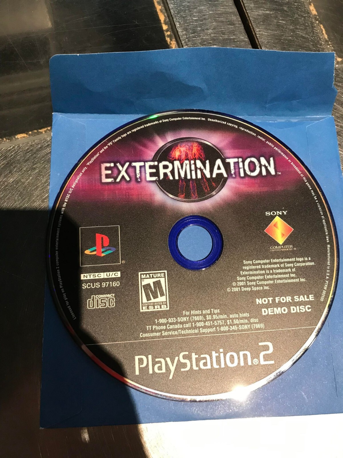 Extermination (Sony PlayStation 2 PS2) Disc only -Tested and works ...