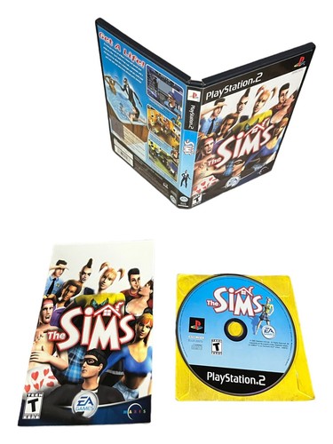 Sony PlayStation 2 PS2 CIB COMPLETE TESTED The Sims 2002 BL | eBay