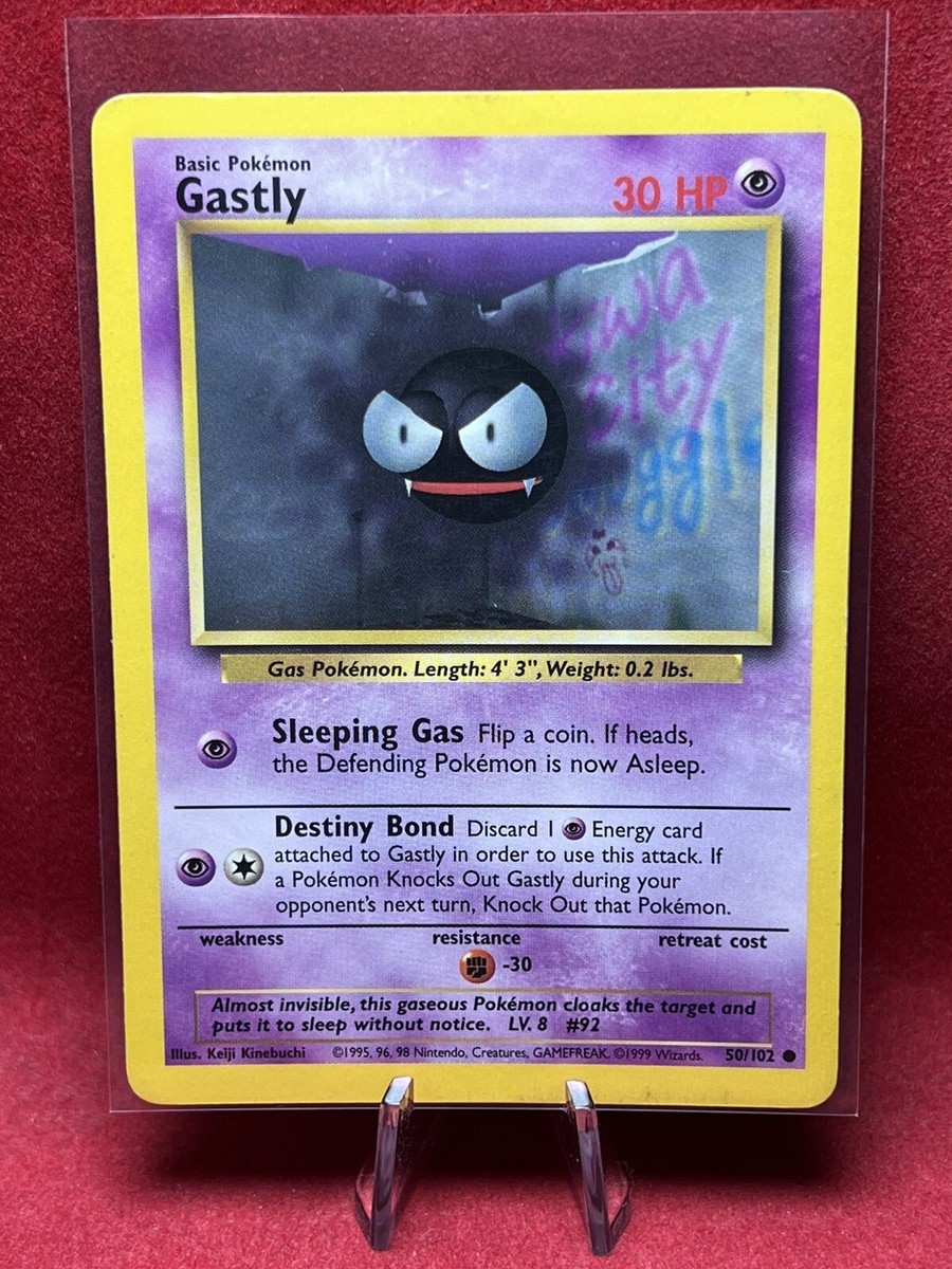 Gastly Card Gastly #083/202 Sword & Shield Base Set Common Pokemon