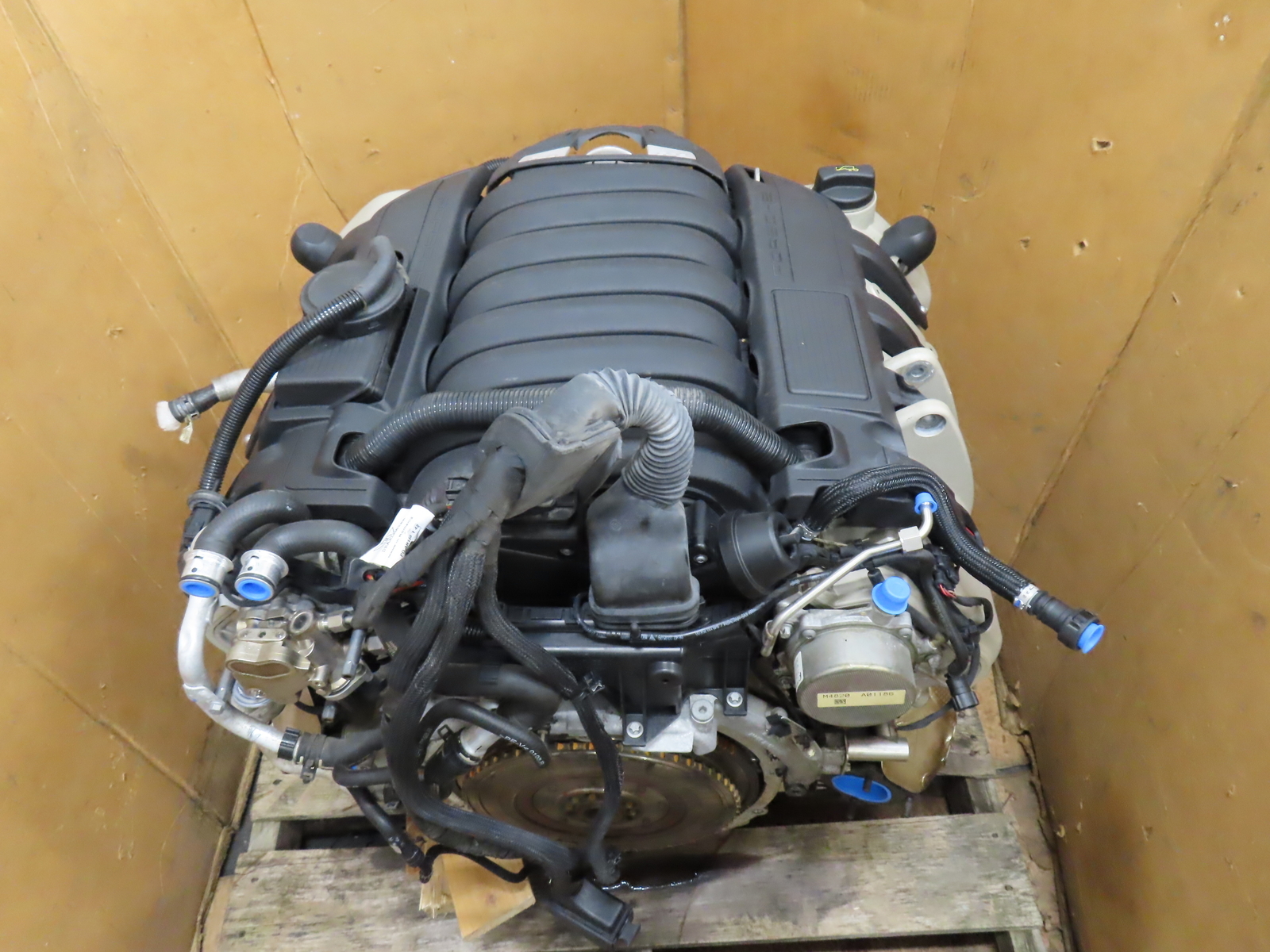 10 Porsche Panamera S 970 #1246 Engine Assembly, Motor M48.20 4.8L V8 ...