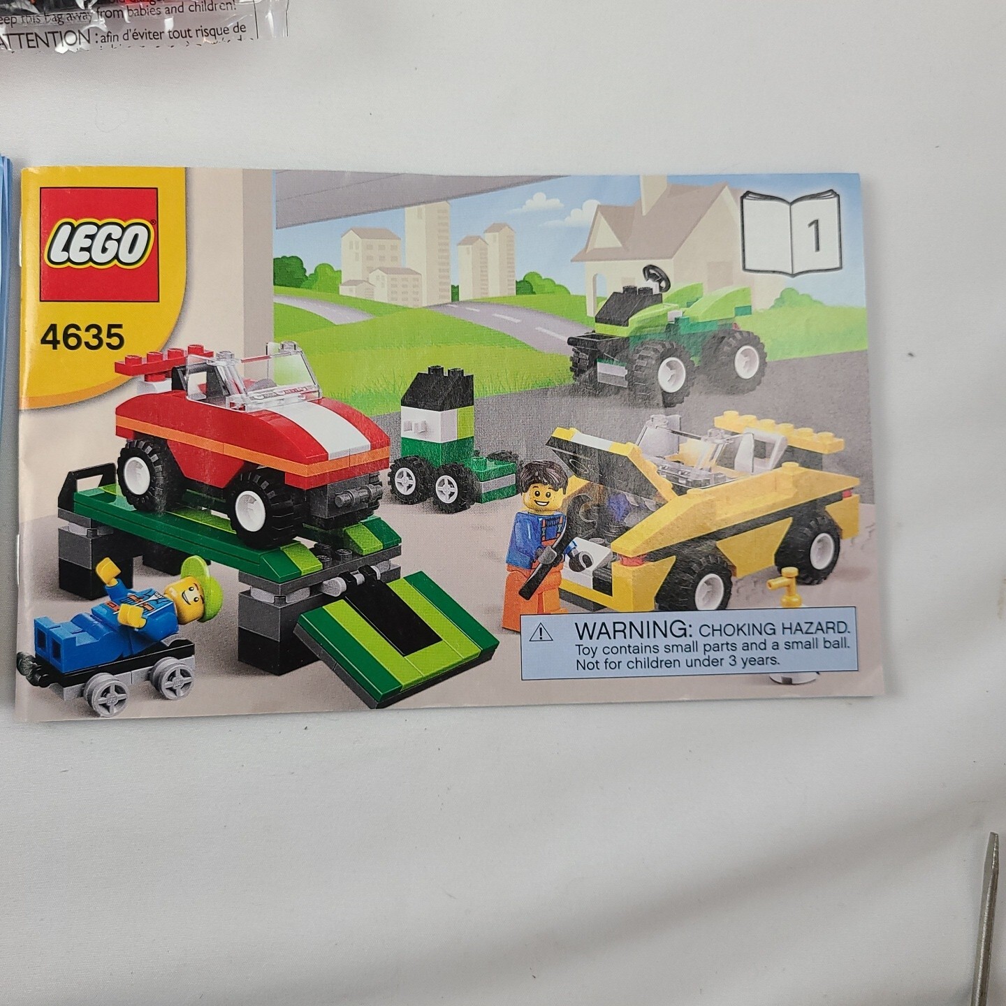 Lego #4635 Fun With Vehicles Ages 4+ 525 pcs Building Toy Set Legos ...