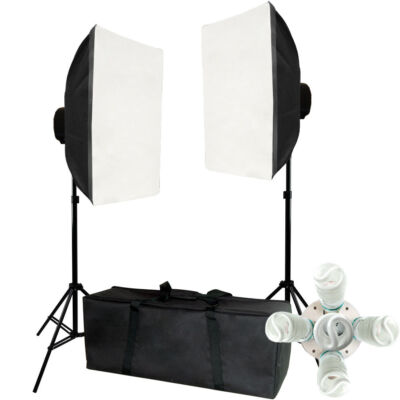 Photo Video Studio 2000w Photography Softbox Stand Continuous Lighting ...