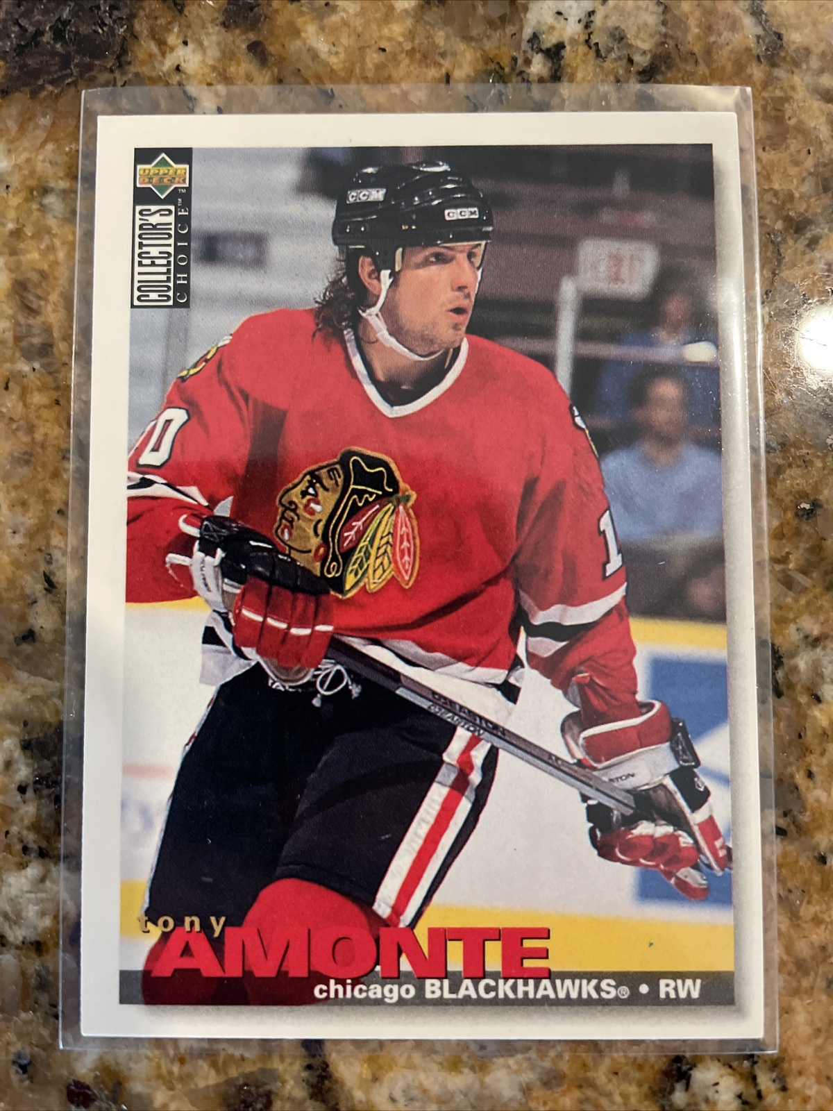 1995-96 Collector's Choice Tony Amonte Chicago Blackhawks #206 | eBay