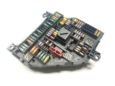 09 10 11 12 BMW 750LI TRUNK POWER DISTRIBUTION REAR FUSE BOX RELAY OEM ...