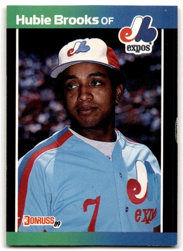 1989 Donruss Hubie Brooks , Montreal Expos #220 | eBay