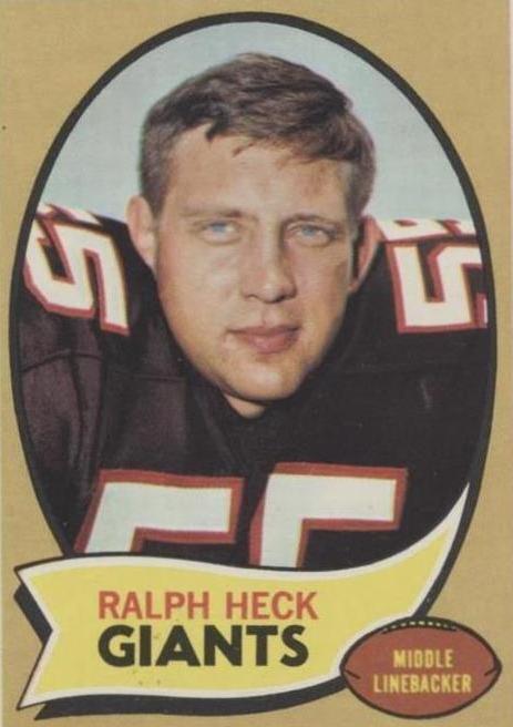 1970 Topps - Ralph Heck #127 Wearing a Falcons Uniform for sale online ...