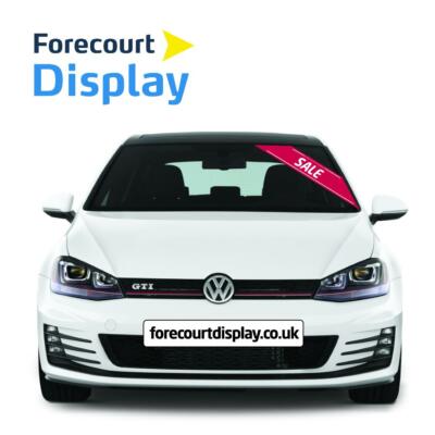 Car Sale Stickers X 25 SALE Windscreen Display Red Corner Flash self ...