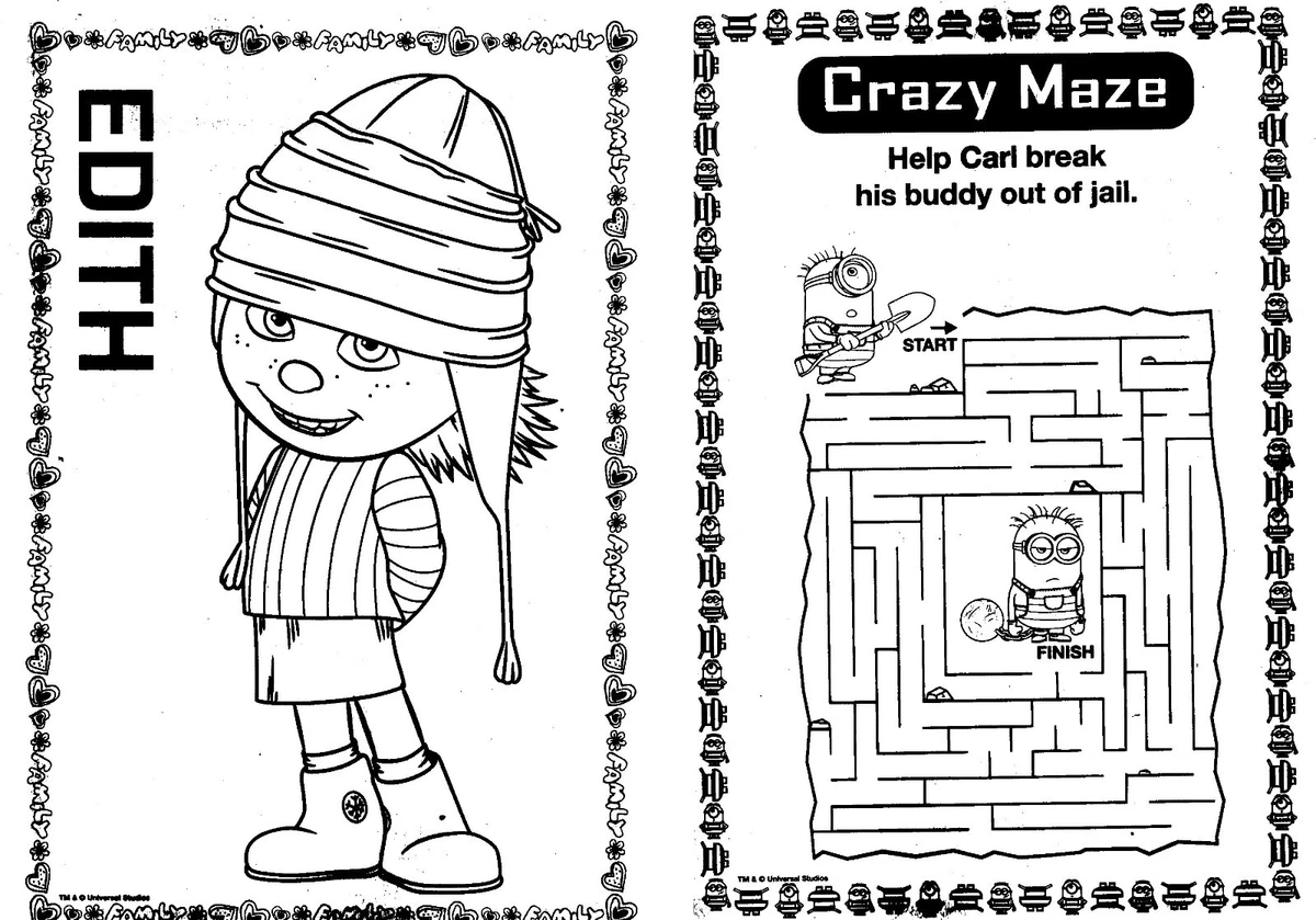 Edith Coloring Pages