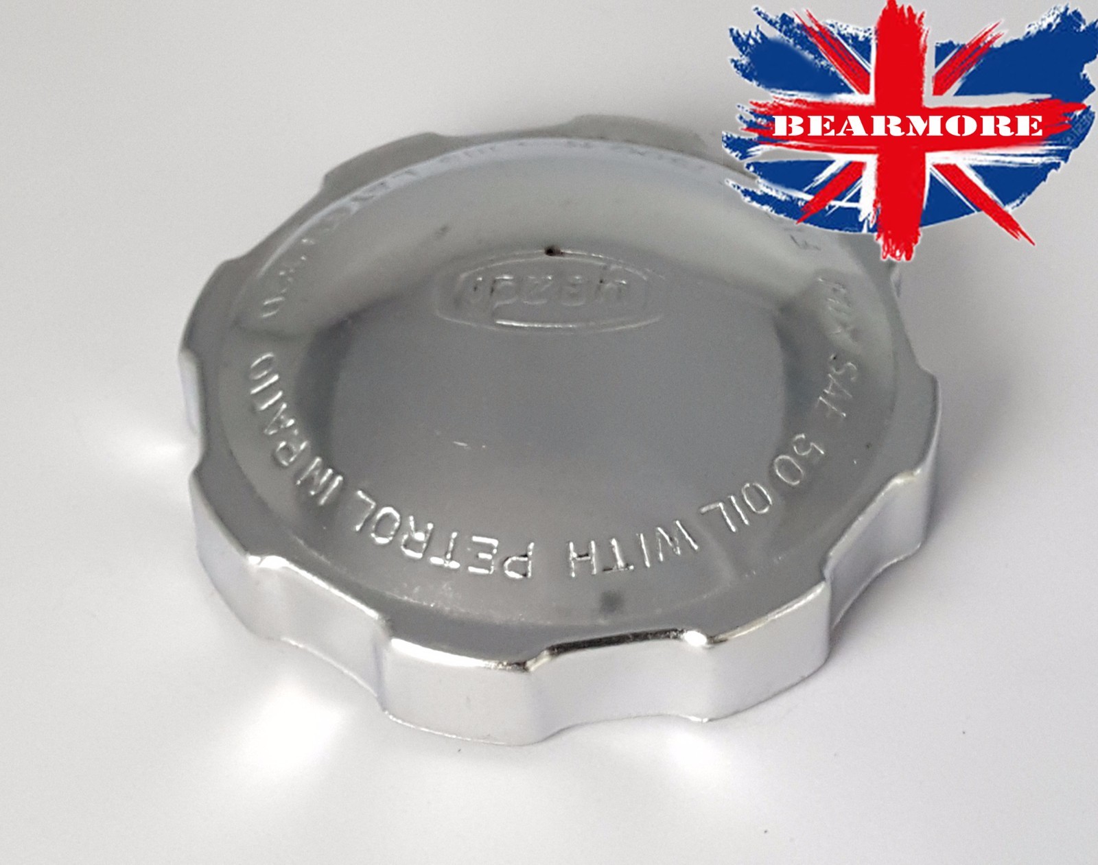 CHROME PLATED PETROL FUEL DIESEL TANK FILLER CAP LID JAWA YEZDI ...