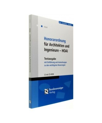 Honorarordnung für Architekten und Ingenieure - HOAI: Textausgabe mit Einführu | eBay