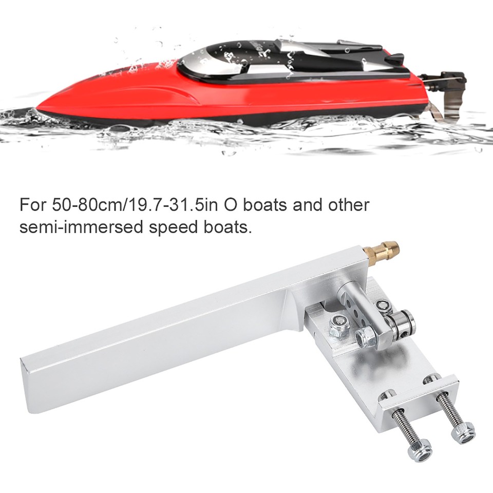 Ship Model Aluminium Alloy Suction Water Rudder RC Boat Semiimmersed ...