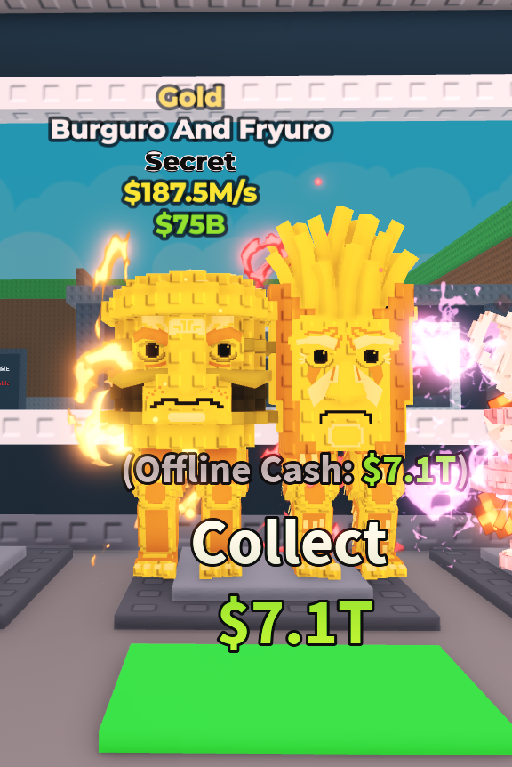 💵187M/S GOLD Burguro & Fryuro – Steal a Brainrot - roblox ⚡Fast Deliver ...
