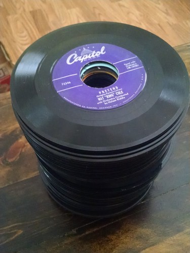 Lot of 100 45 rpm records late 50s, early 60s vg | eBay