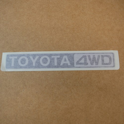 TOYOTA LandCruiser J7 Aufkleber Emblem Toyota 4WD Sticker original ...