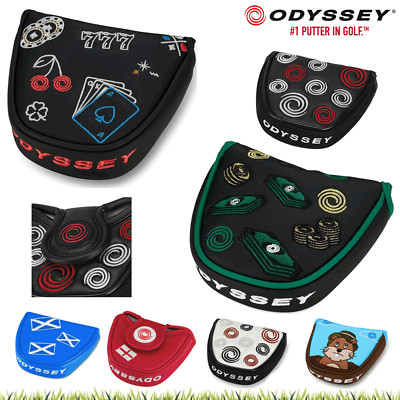 ODYSSEY PUTTER COVER ODYSSEY MALLET PUTTER HEADCOVER GOLF PUTTER HEAD ...