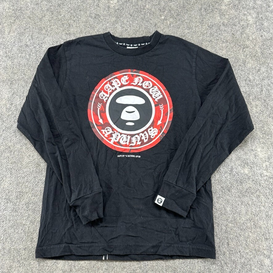 AAPE LONG SLEEVE SHIRT-